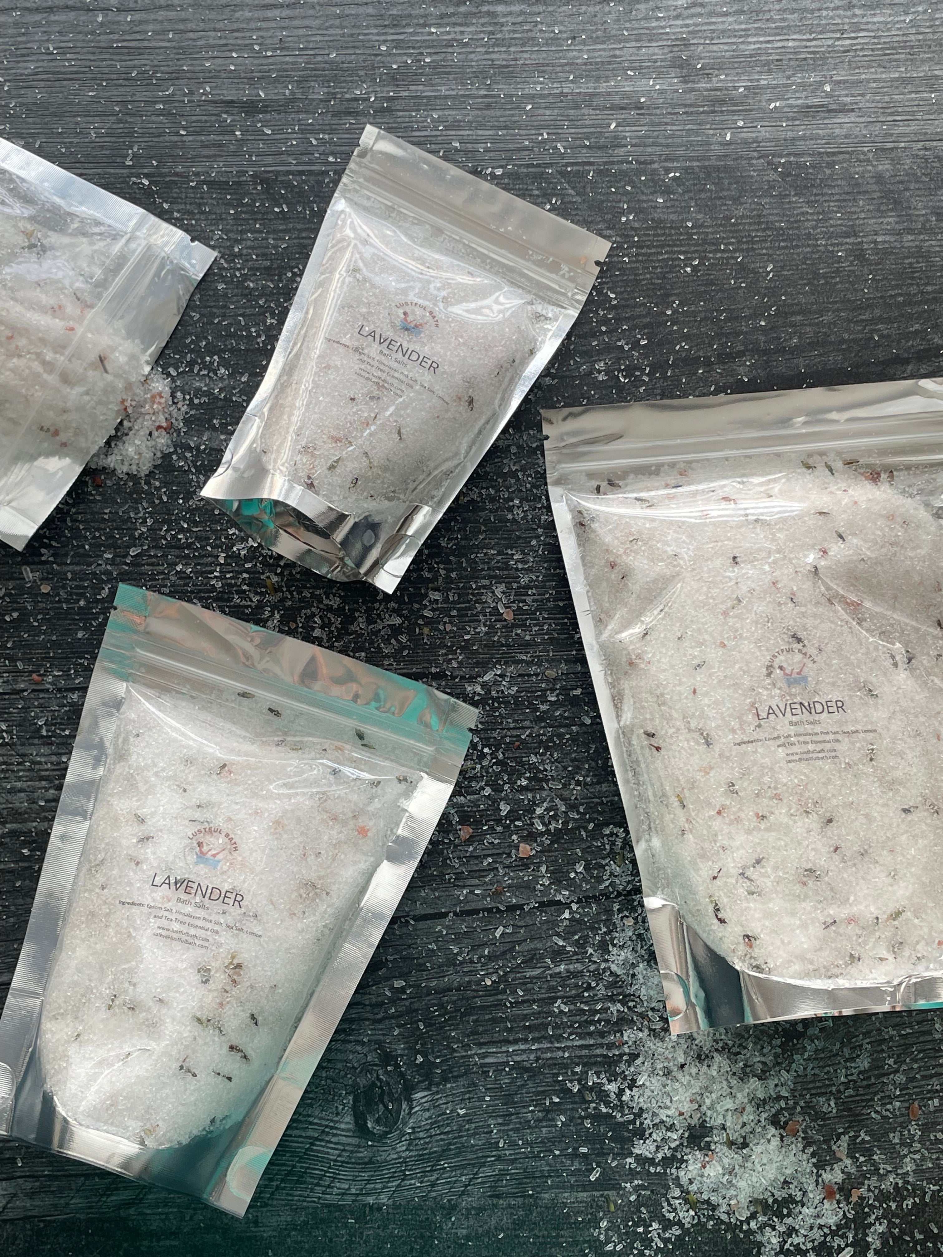 LAVENDER BATH SALT – Lustful Bath, LLC